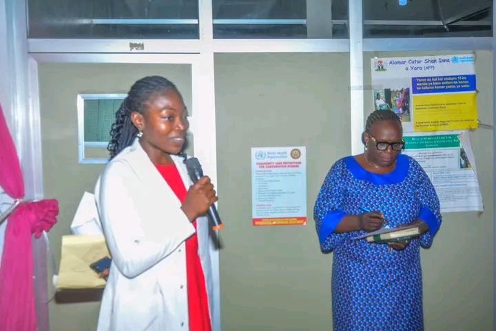 DR. GRACE ABSALOM (NEE DASAT) GIVES BACK TO HOSPITAL FOLLOWING ...
